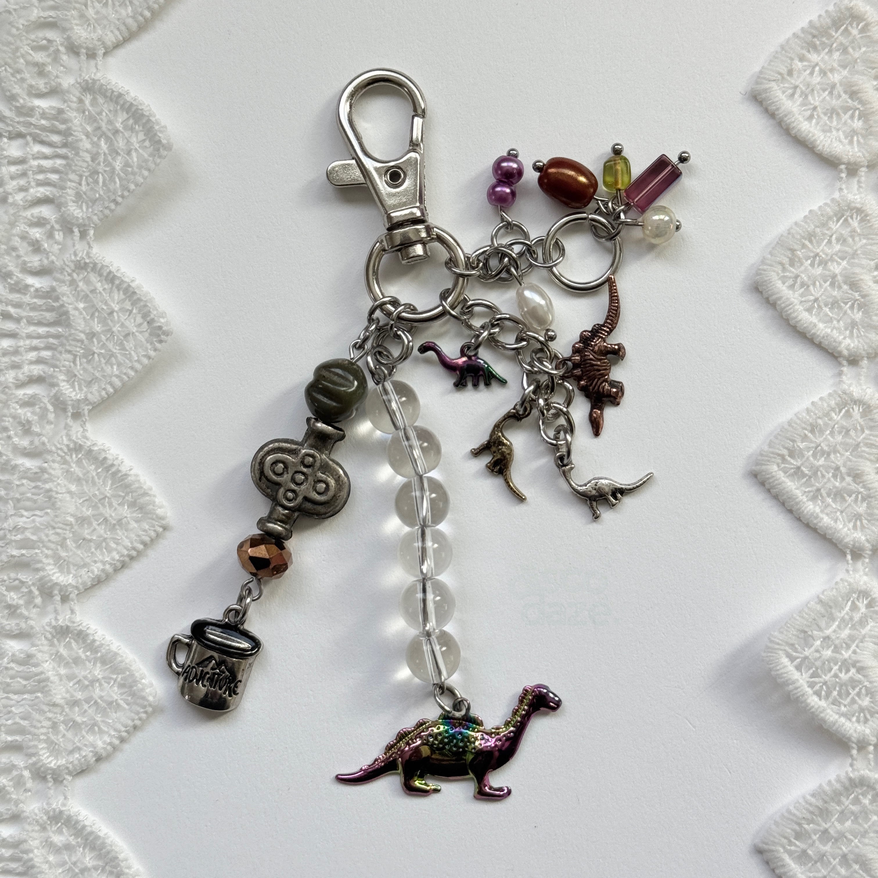 jurrasic park bag charm – discodazeco